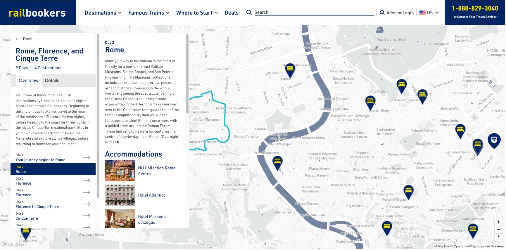 New Interactive Map from Railbookers Saves Time, Enhances Booking Experience | Railbookers Group